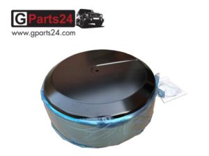 G-Klasse Reserveradabdeckung Edelstahl Chromring SET 16 bis 18-Zoll bis ...